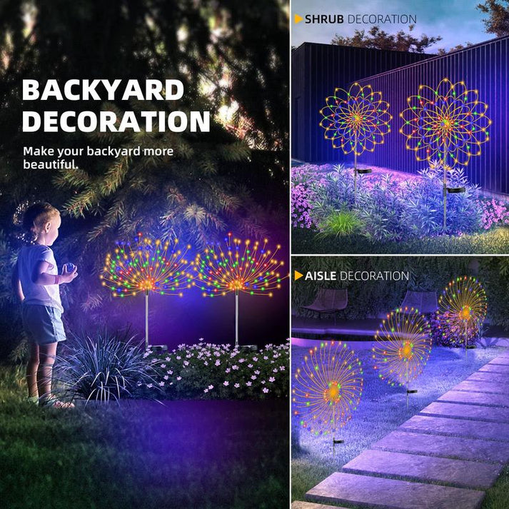 🔥Waterproof Solar Garden Fireworks Lamp – pvzxr