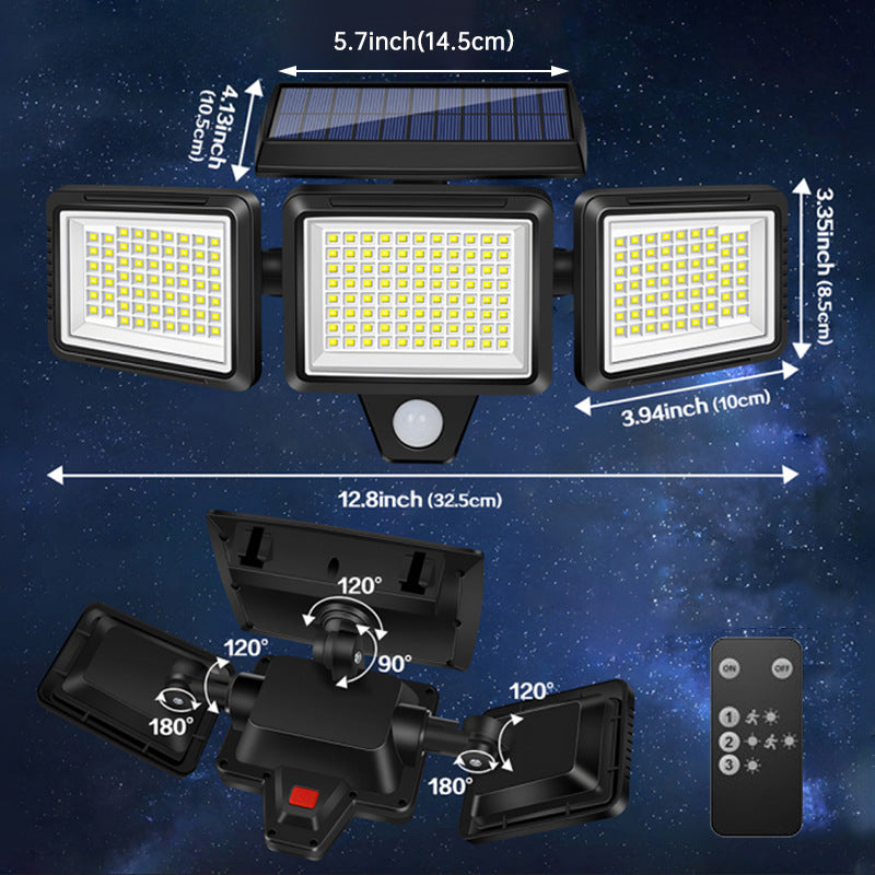 Solar Outdoor Light with Remote Control – pvzxr